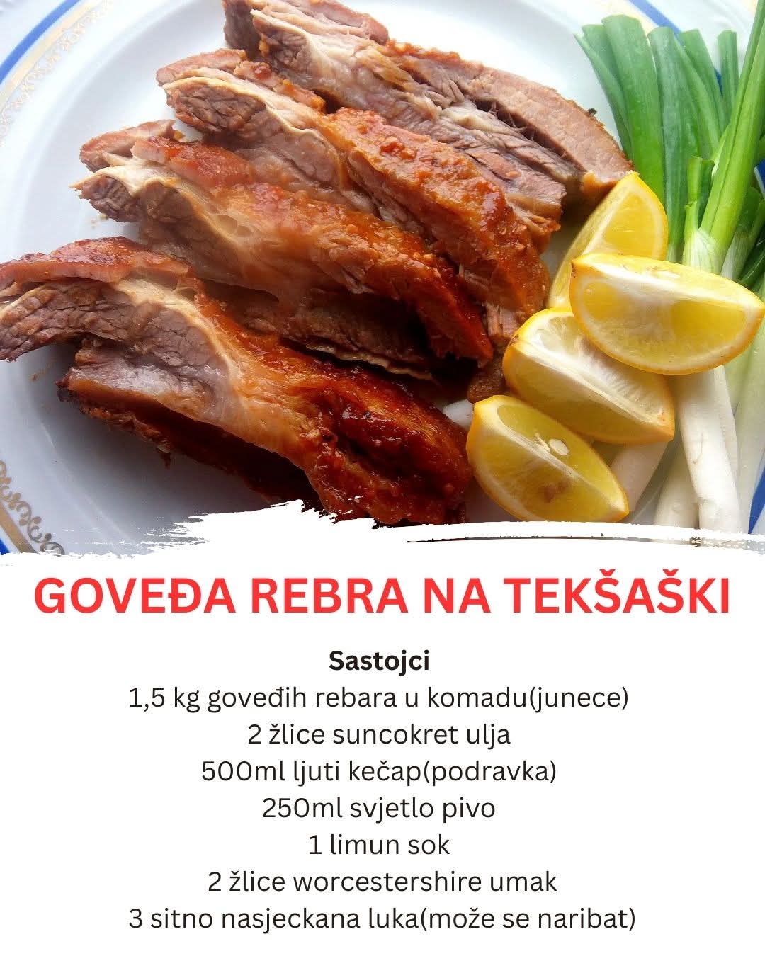 "Goveđa Rebra na Teksaški Način: Sočna, Dimljena i Neodoljiva – Pravi ...