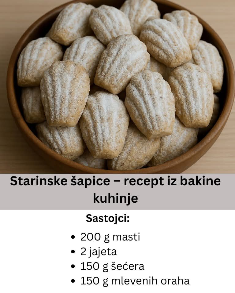 Starinske šapice – recept iz bakine kuhinje - Coverage Wise